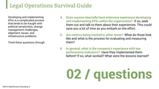 Legal Operations Guide to Key Performance Indicators | PDF | Resume ...