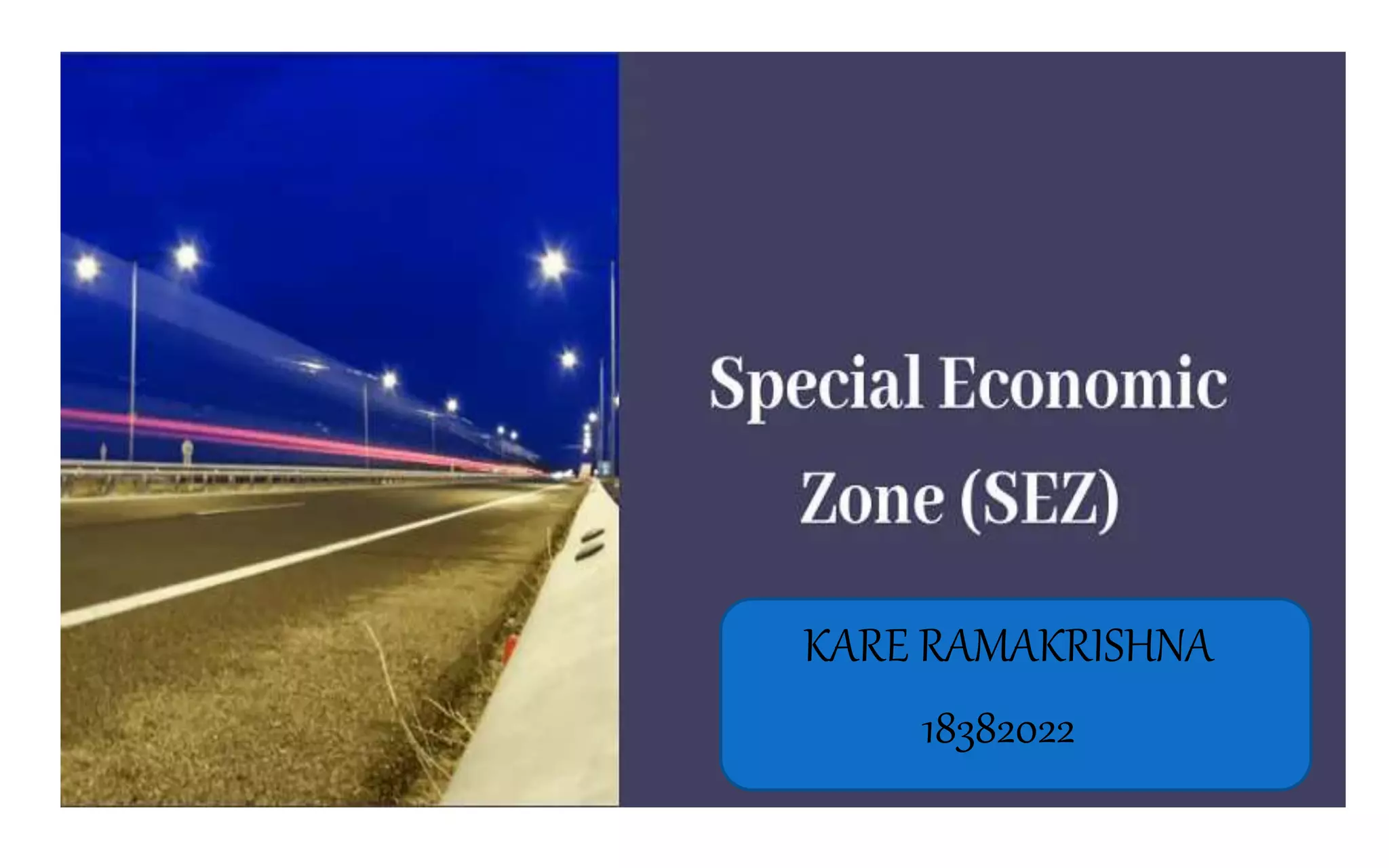 Special economic Zones | PPT