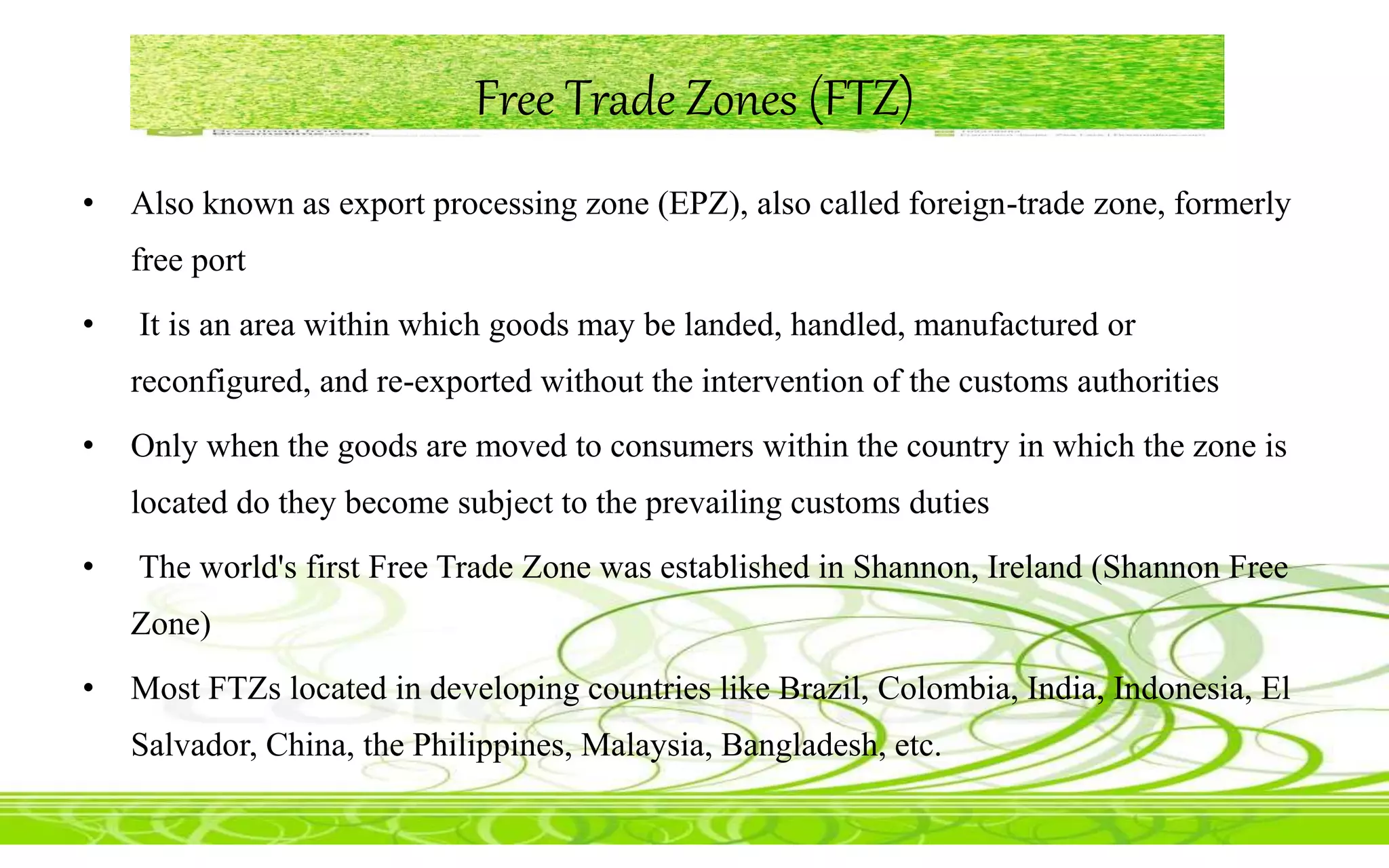 Special economic Zones | PPT