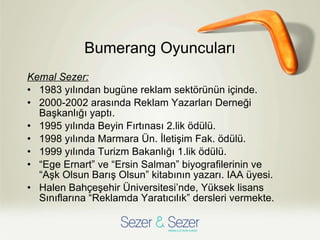 Sezer & Sezer Sunum | PPT