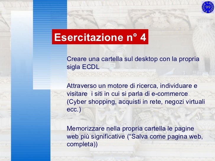 Reti Informatiche Modulo 7 Ecdl Core