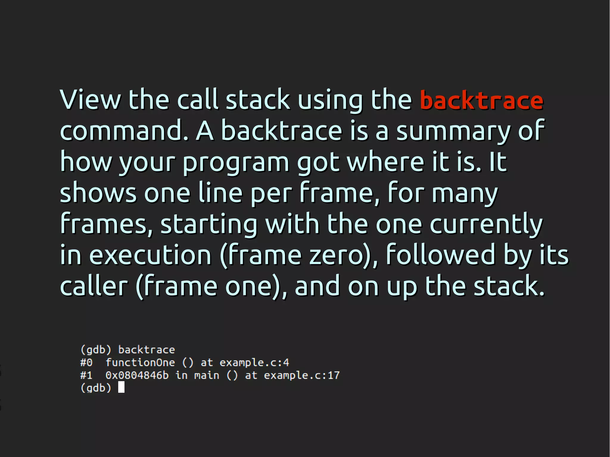 The Stack Frame Pdf Programming Languages Computing