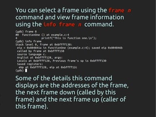 The Stack Frame | PDF