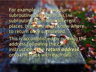 The Stack Frame | PDF