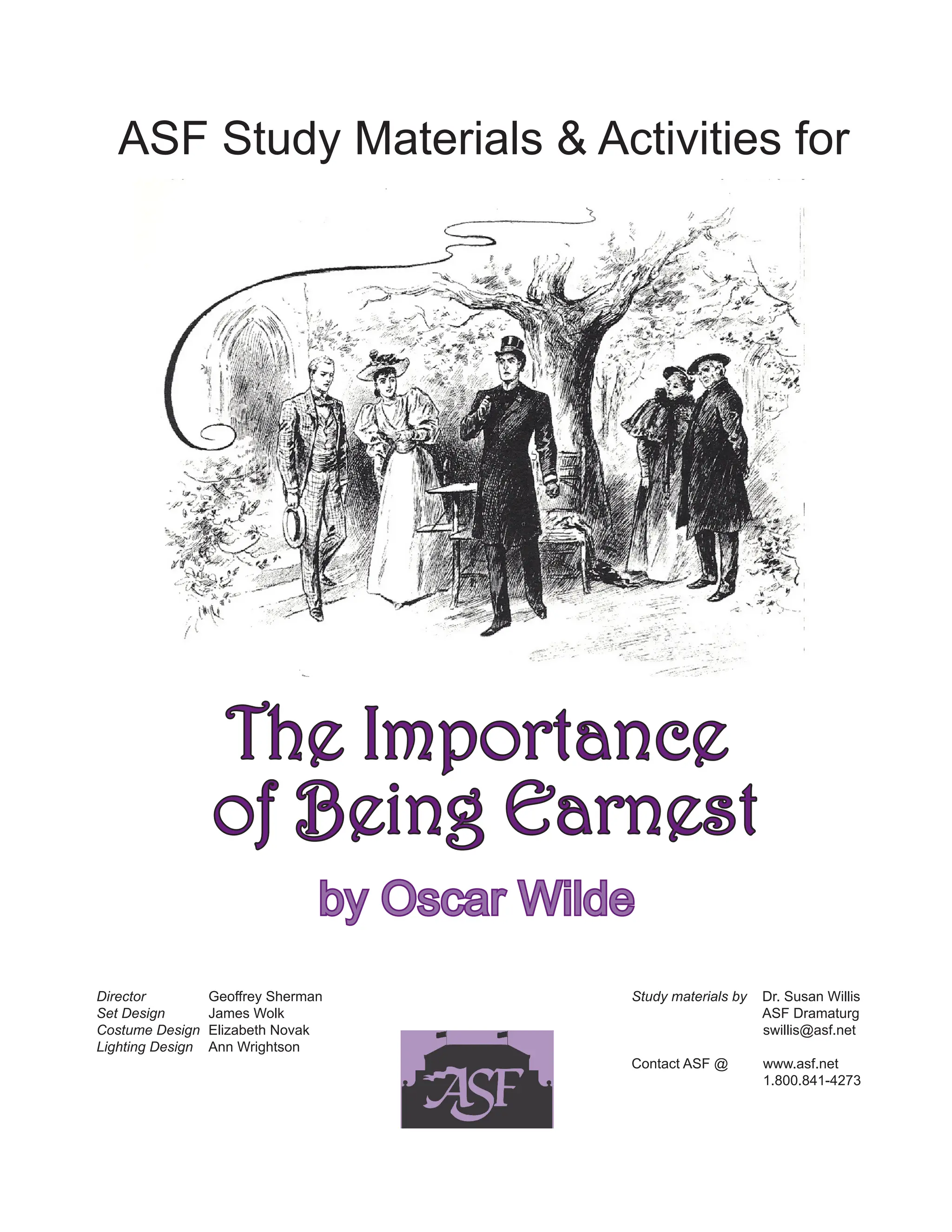 the importance being Earnest by Oscar Wilde | PDF