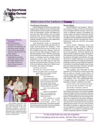 the importance being Earnest by Oscar Wilde | PDF