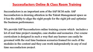 Successfactors Online Training | PPT