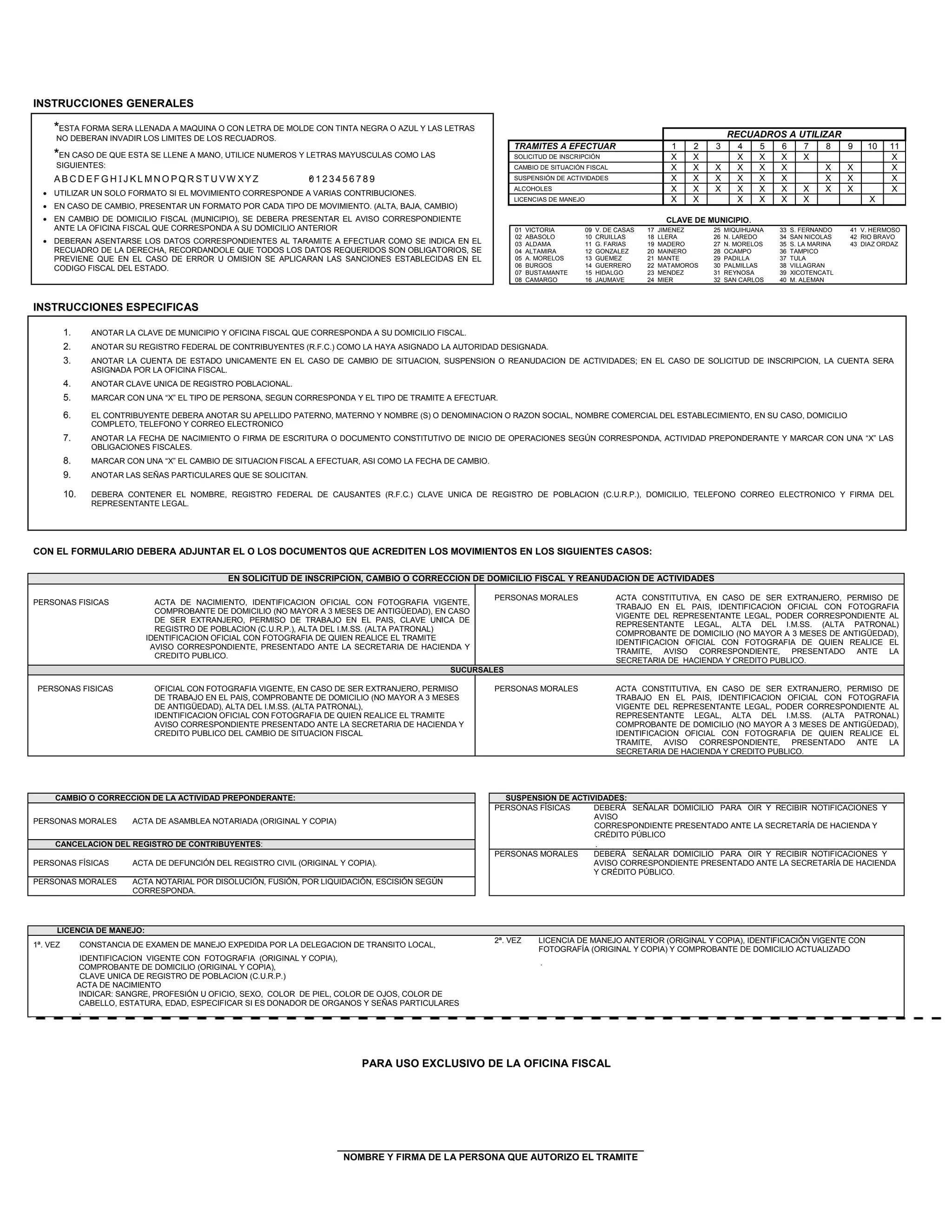 Sf001 formato de uso multiple llenable | PDF