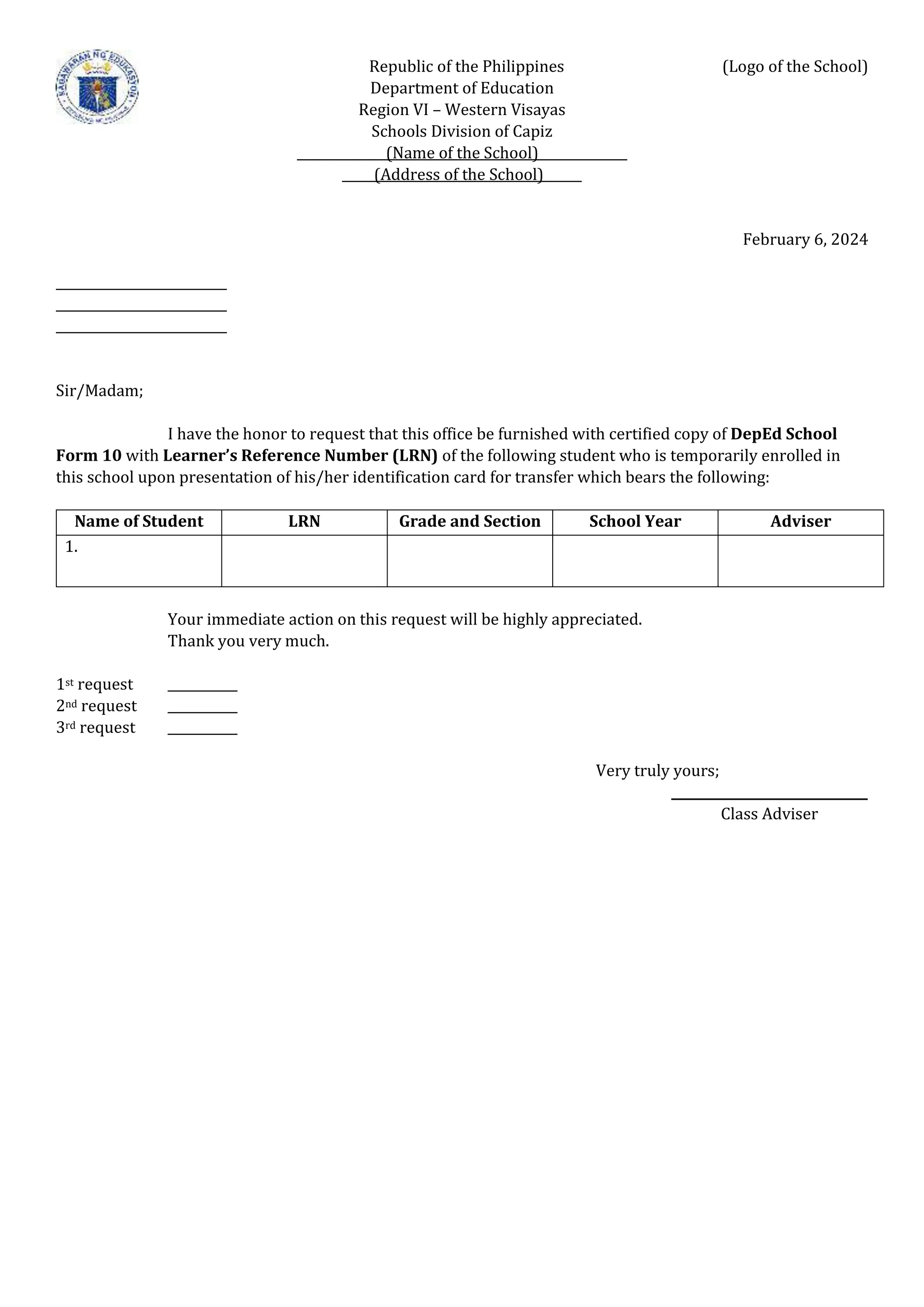 SF10 request letter.docx