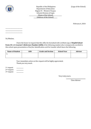 SF10 request letter.docx