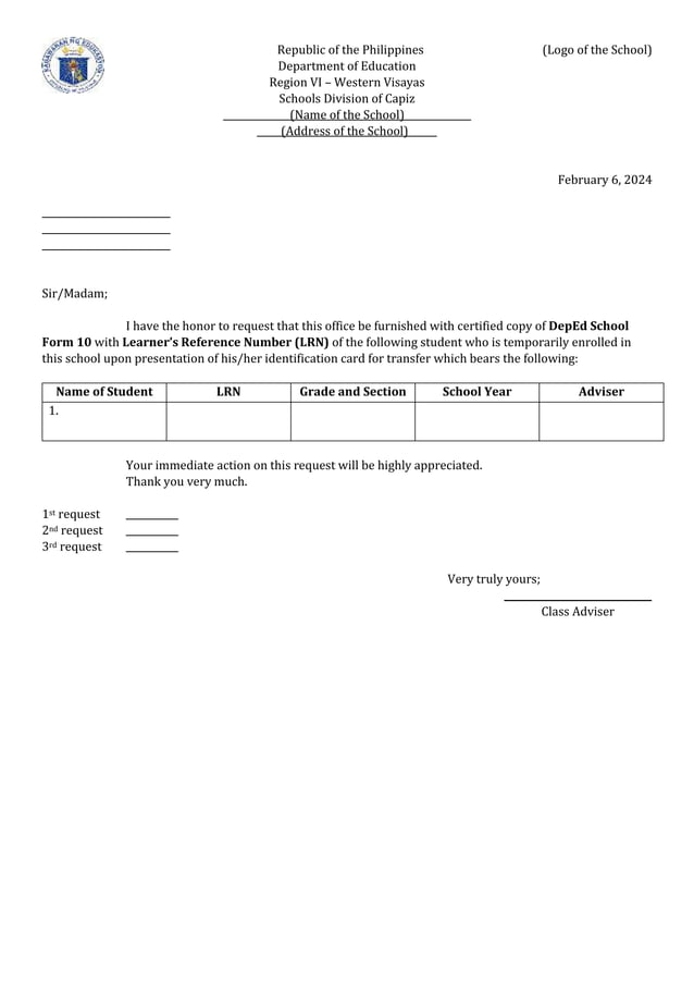 SF10 request letter.docx