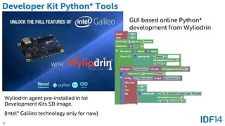 Overview of the Intel® Internet of Things Developer Kit | PDF