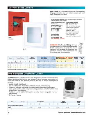 Fire Extinguisher and Cabinets Catalog | PDF