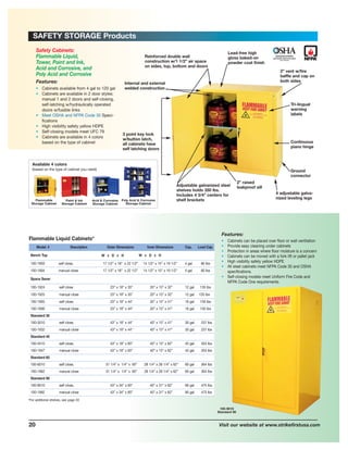 Fire Extinguisher and Cabinets Catalog | PDF