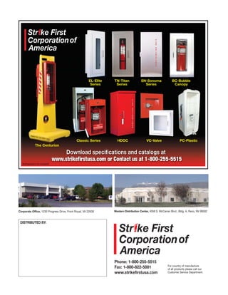 Fire Extinguisher and Cabinets Catalog | PDF