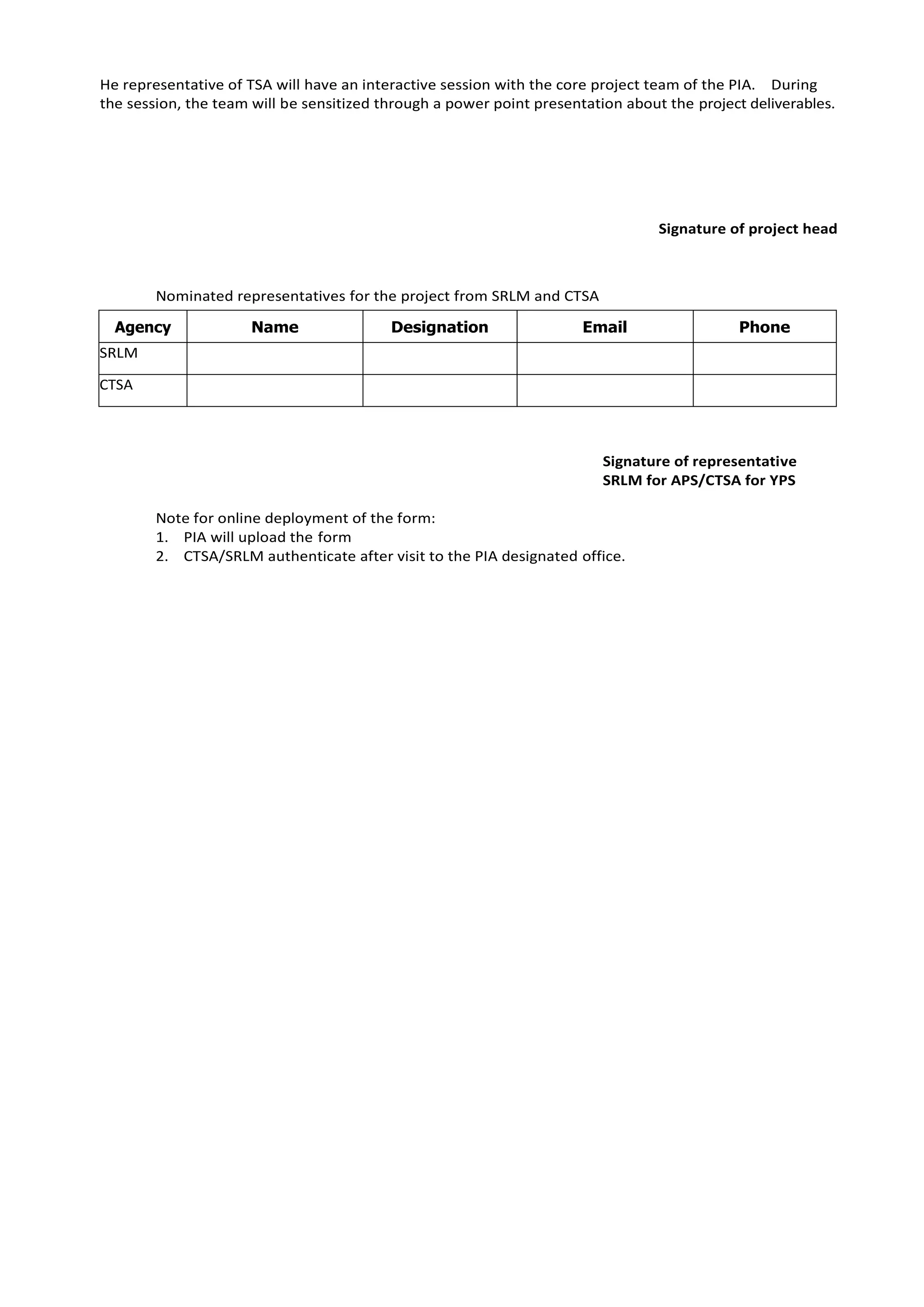 SF 3.3A Project Execution Rediness Assessment.doc