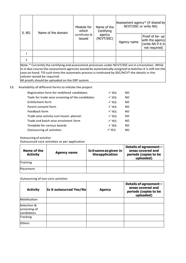 SF 3.3A Project Execution Rediness Assessment.doc