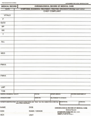 Standard Form 600 | PDF