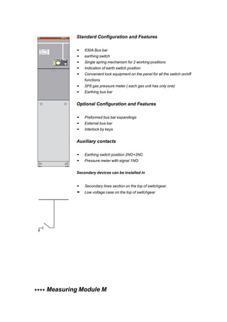 Sf6 gas rmu | PDF