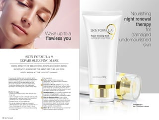 vestige Skin formula 9 catalogue | PPT