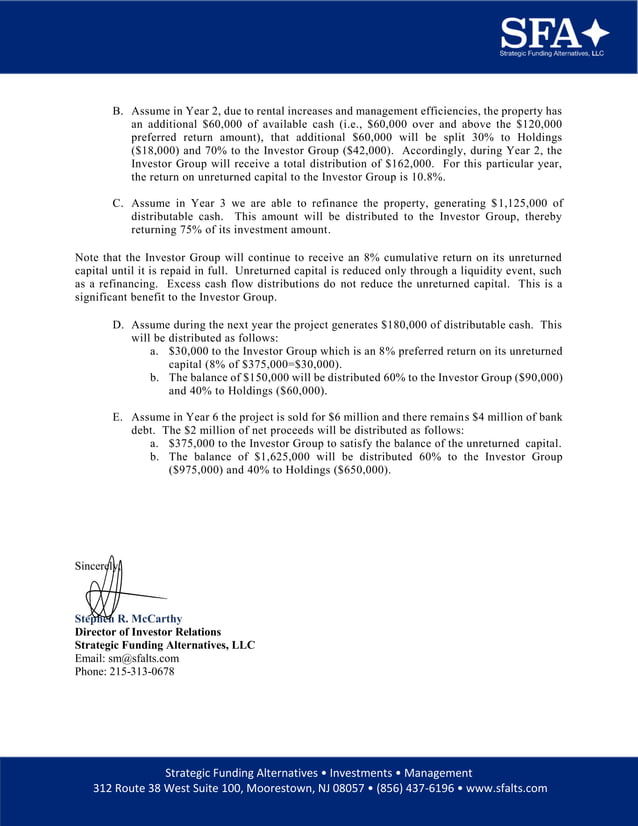 SFA Executive Summary | PDF