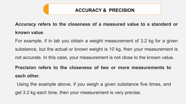Significant figure ,accuracy and precision | PPT | Physics | Science