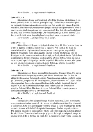 Sfanta rita de cascia | PDF