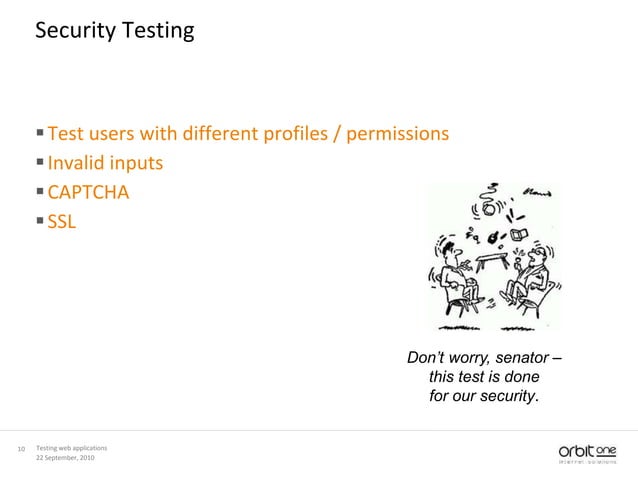 Sfare cafe testing web applications | PPTX