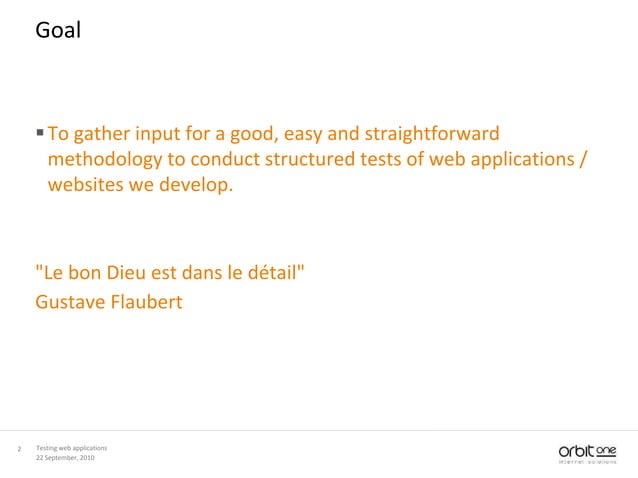 Sfare cafe testing web applications | PPTX