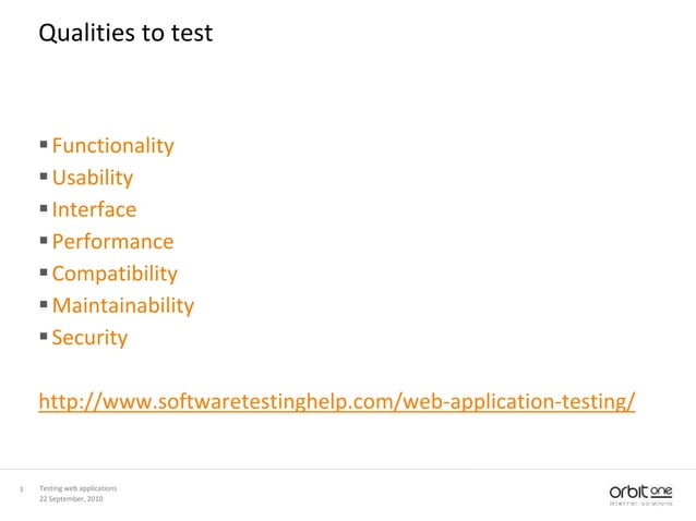 Sfare cafe testing web applications | PPTX