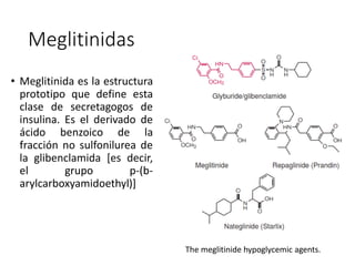 Sfarmacoquimica 3 rea hipoglicemiantes orales | PDF