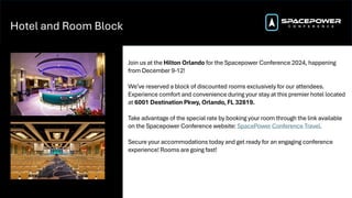 SPACE FORCE ASSOCIATION - SFA Spacepower Conference 2024 | PDF