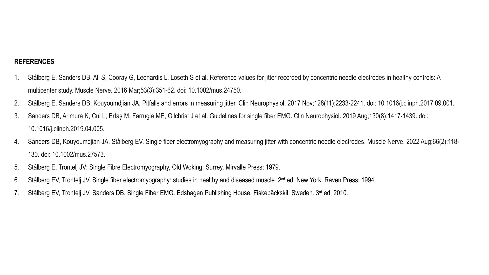 Single Fiber EMG (SFEMG) Signal Atlas - Introduction | PPTX