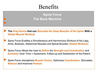SpineForce Benefits | PPT