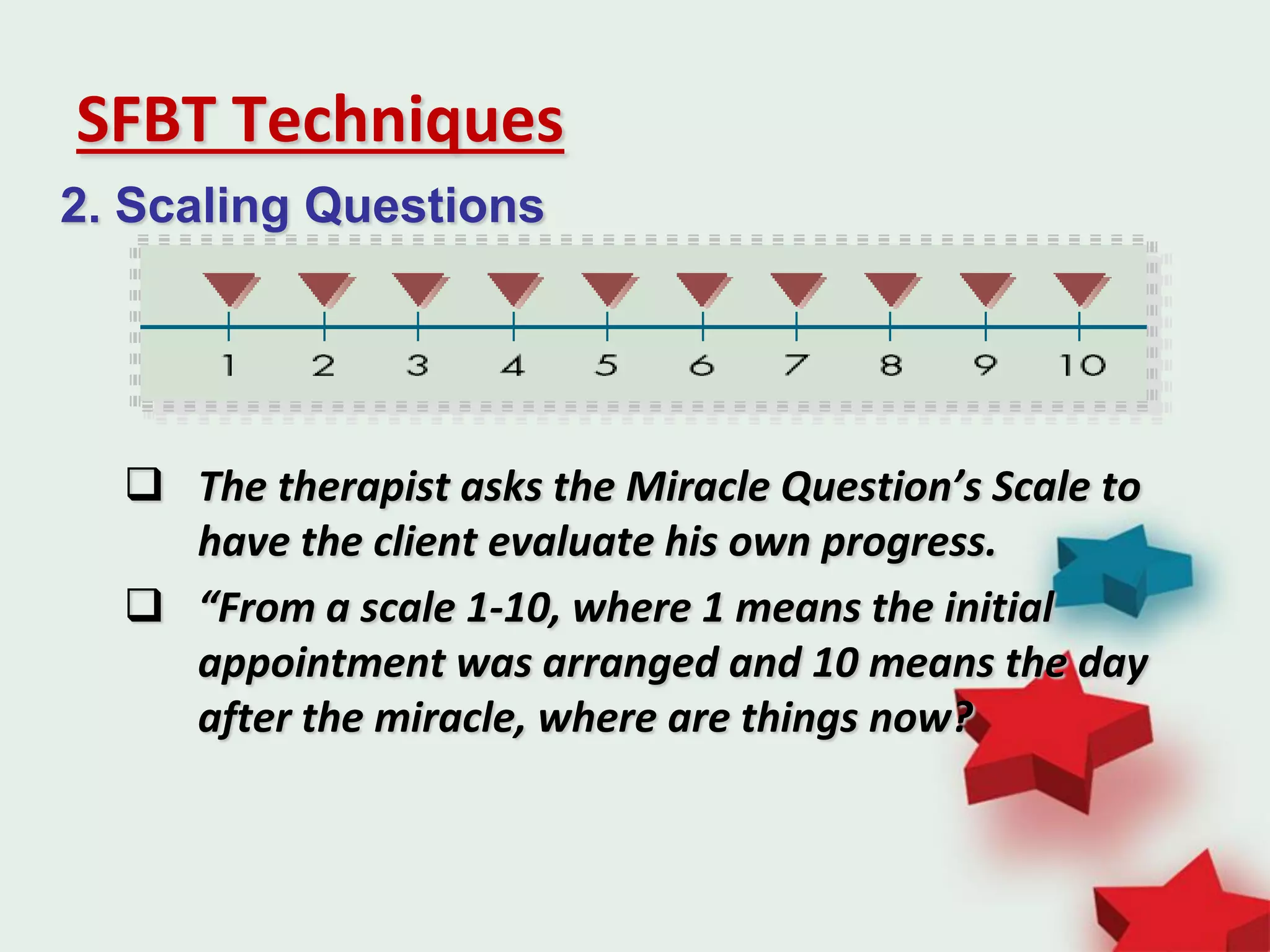 SOLUTION-FOCUSED BRIEF THERAPY (SFBT) | PDF