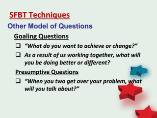 SOLUTION-FOCUSED BRIEF THERAPY (SFBT) | PDF