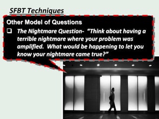 SOLUTION-FOCUSED BRIEF THERAPY (SFBT) | PDF