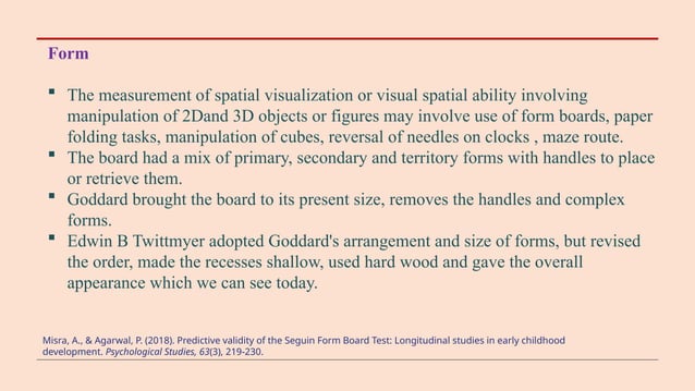SFBT ASSESSMENT FOR INTELLIGENCE AND VISUO MOTOR FUNCTION | PPTX