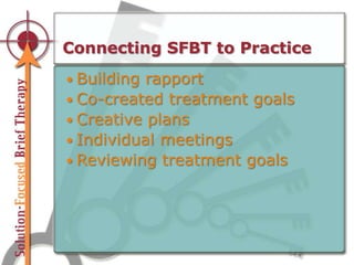 Solution-focused Brief Therapy PowerPoint Presentation | PPTX