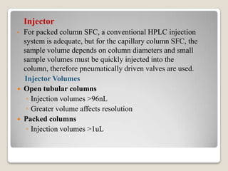 Supercriticalfluid chromatography | PPT