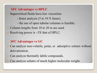 Supercriticalfluid chromatography | PPT