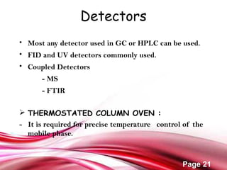 Supercritical fluid chromatography | PPT