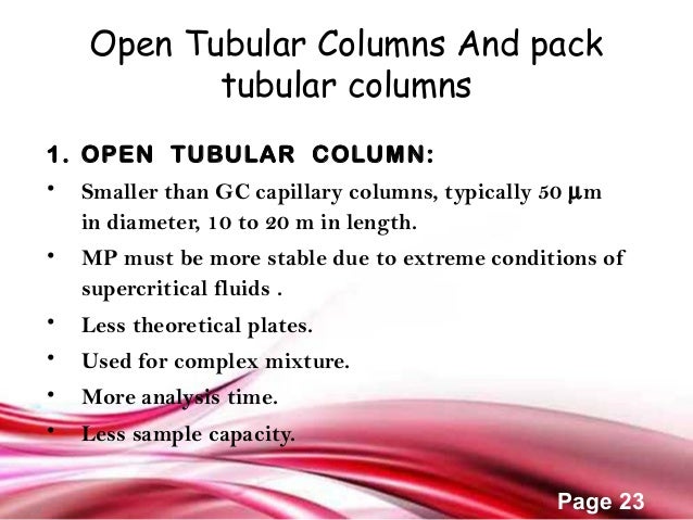 Supercritical fluid chromatography