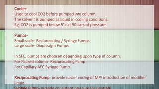 Super Critical Fluid Chromatography | PPTX | Chemistry | Science