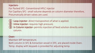 Super Critical Fluid Chromatography | PPTX | Chemistry | Science