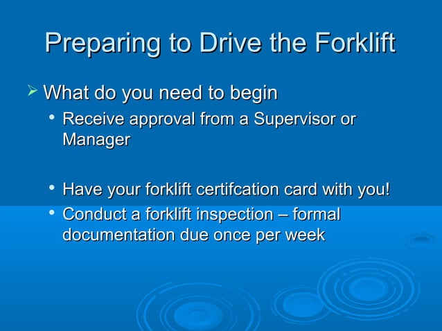 Sfcc forklift training final | PPT | Auto Safety | Automotive