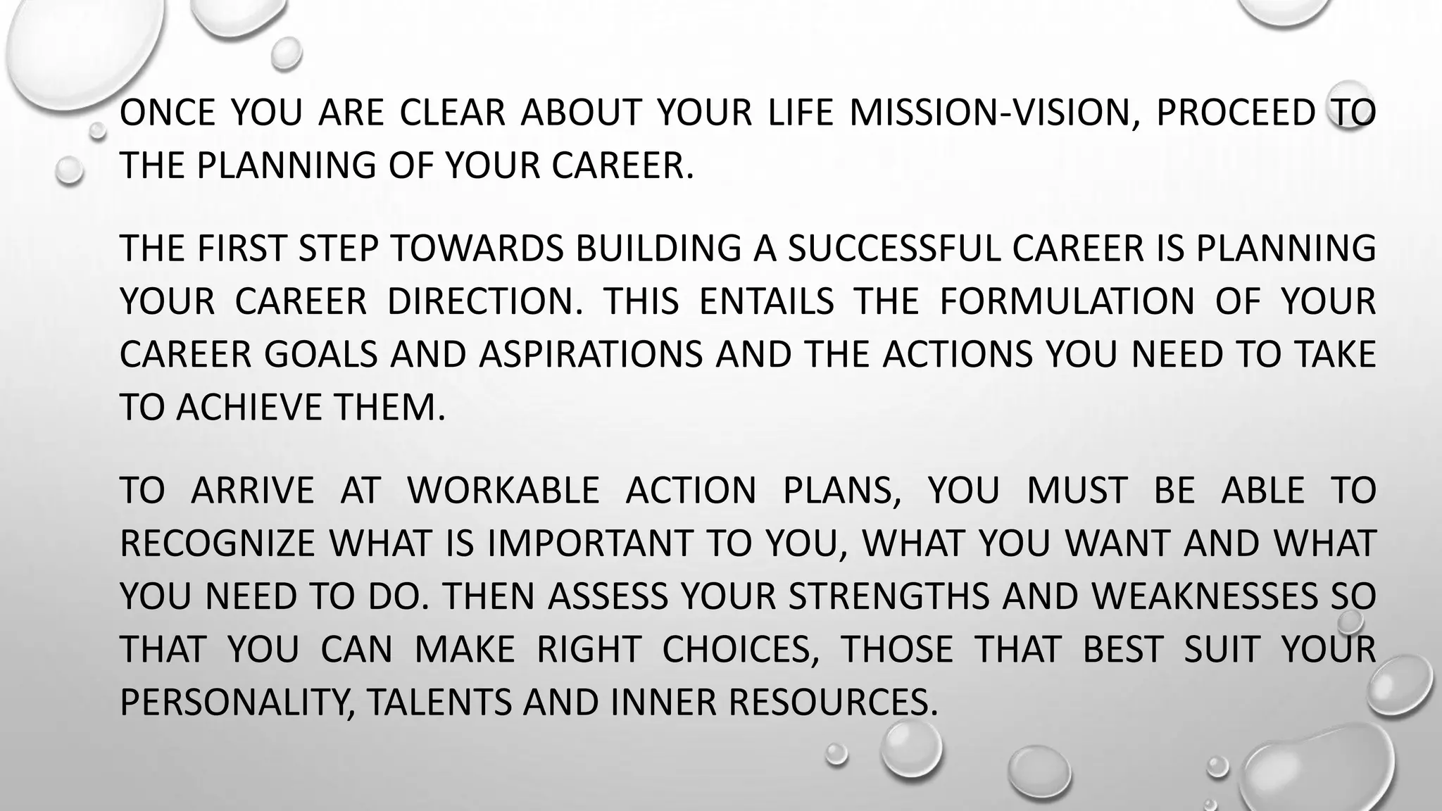 SFC FINDING MEANING, PURPOSE and direction.pptx | Career Planning | Careers