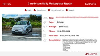 Sf city8232016 | PPT