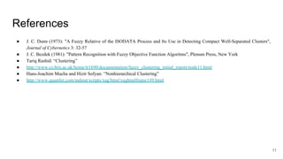 Spatial information Fuzzy C-mean(SFCM) | PDF | Technology & Computing