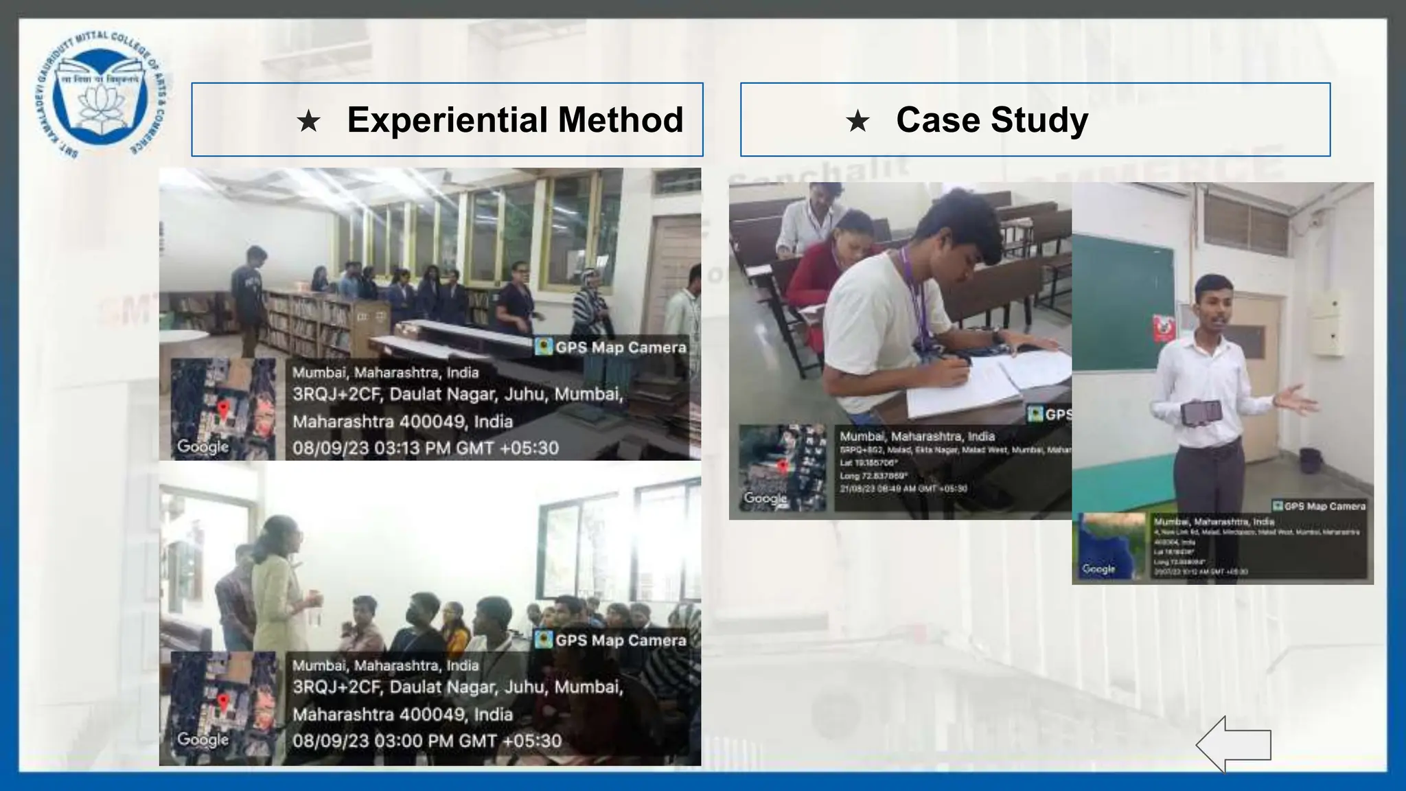 departmental presentation for naac visit | PPTX